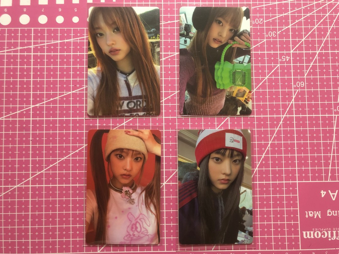 Haerin Omg message card, Hobbies & Toys, Memorabilia & Collectibles, K ...