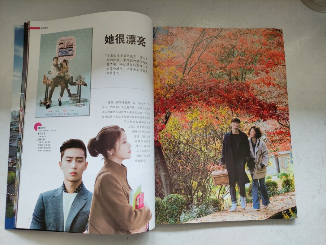 Hallyu Travel Magazine Song Joong ki Park Seo joon EXO, Hobbies & Toys ...