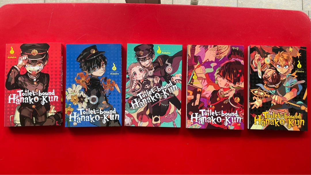 Free delivery Hanako-Kun Toilet bound Volume 0-4 ee , Hobbies & Toys ...