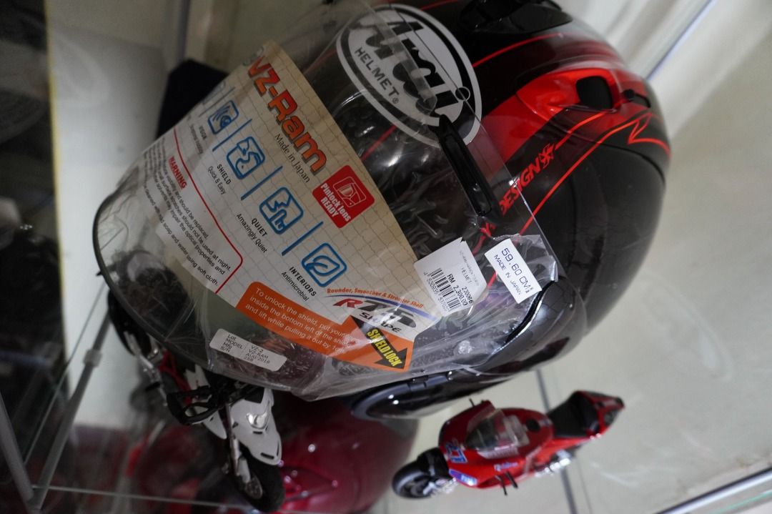 Helmet Arai Helmet VZ-RAM Harada Tour Original XL New, Hobbies & Toys ...