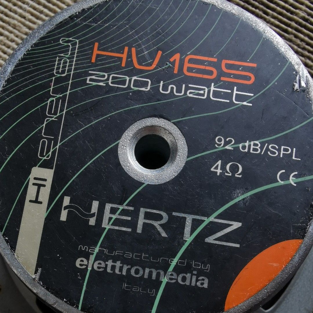 Hertz 200W car speaker units, Car Accessories, Electronics & Lights on Carousell