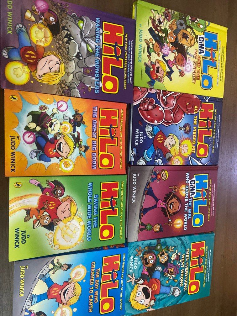 HILO collection - Graphic novel for kids, Hobbies & Toys, Books ...