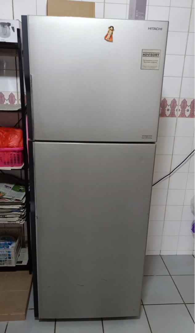 Hitachi 380L ( good condition), TV & Home Appliances, Kitchen ...