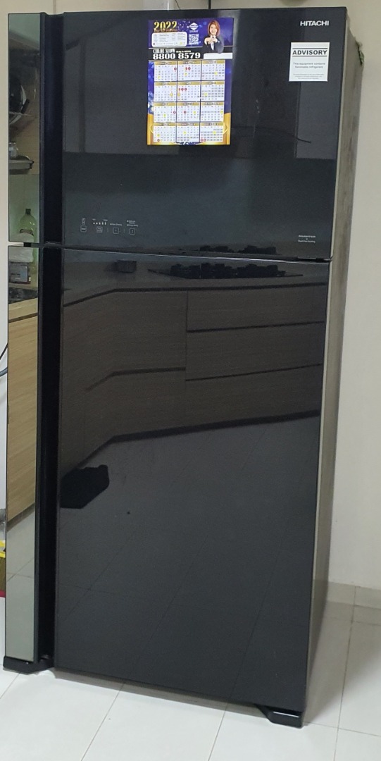 Hitachi 620L 7 years Made in Japan model, TV & Home Appliances, Kitchen ...