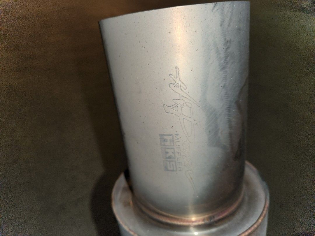 HKS Hi Power Muffler (Lancer Ex), Car Accessories, Accessories on Carousell