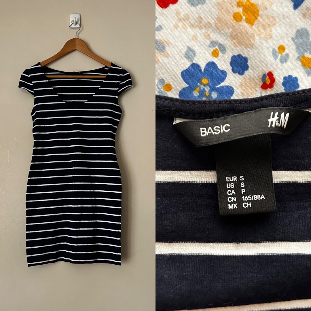 H&M Basic Dress, Women's Fashion, Dresses & Sets, Dresses on Carousell