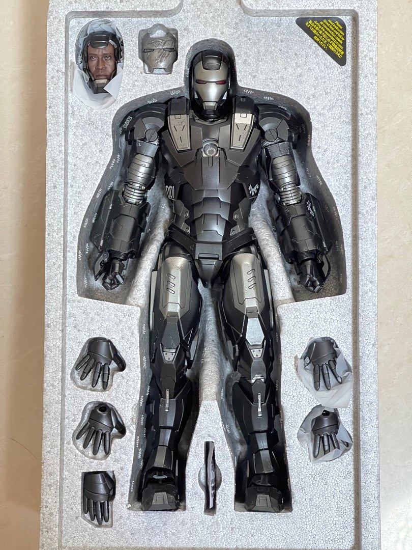 Hot toys marvel iron man 2 war machine mark 1 diecast mms331, 興趣及遊戲, 玩具 ...