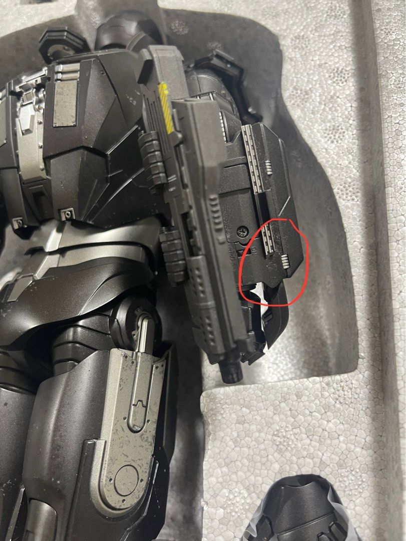 Hot toys marvel iron man 2 war machine mark 1 diecast mms331, 興趣及遊戲, 玩具 ...