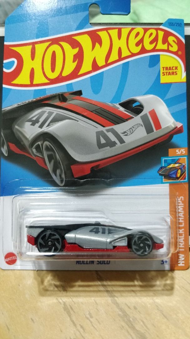 Hot Wheels Rollin' Solo (Silver), Hobbies & Toys, Toys & Games on Carousell