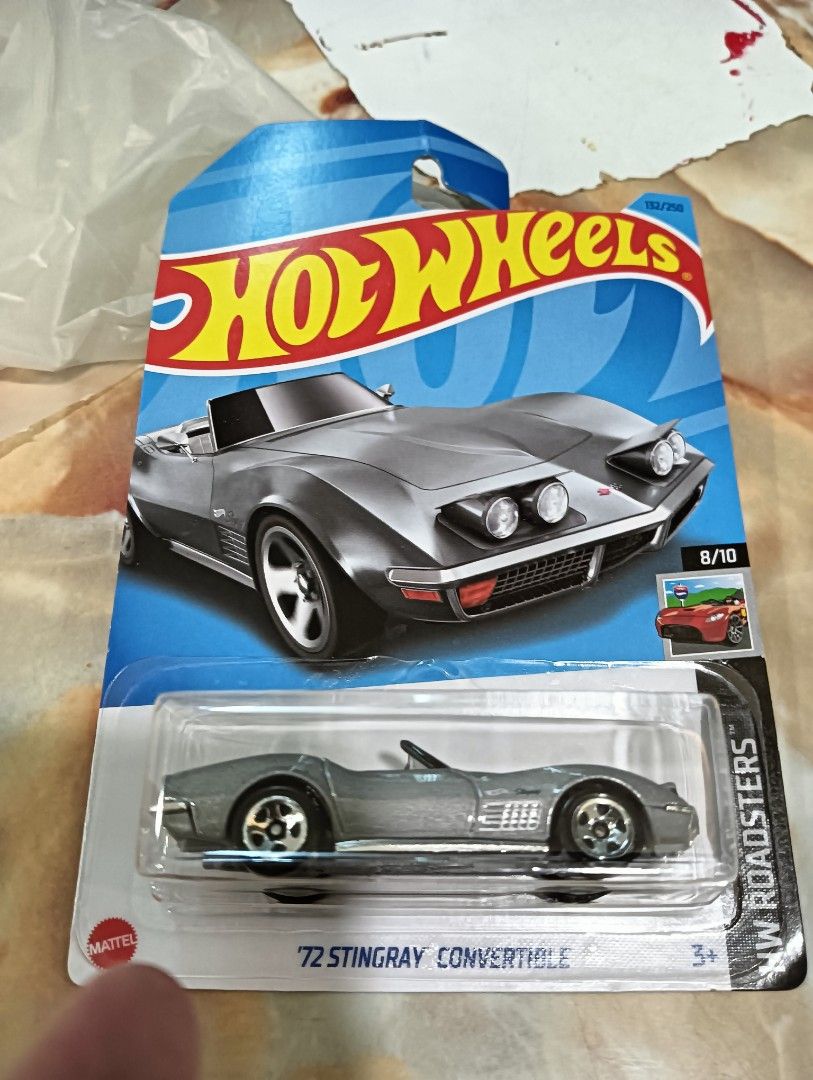 Hotwheels 72 Corvette Silver, Hobbies & Toys, Collectibles ...