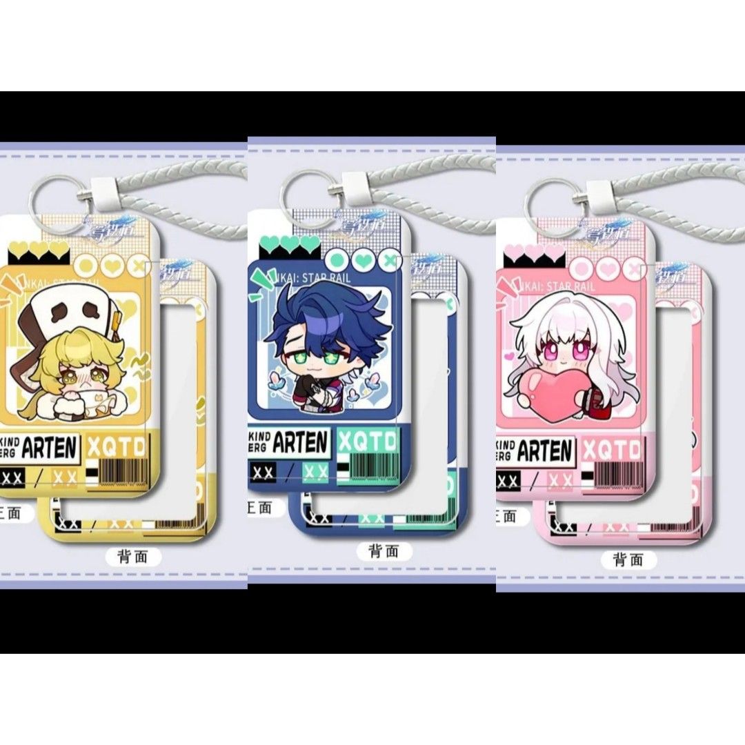 [HSR] Character Card Cover (Pre-Order) Honkai Star Rail Lanyard Dan ...