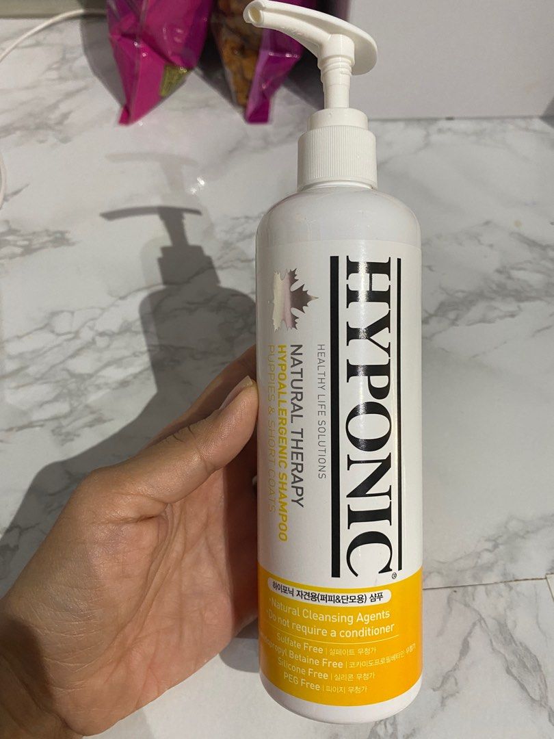Hyponic Dog Shampoo, Pet Supplies, Health & Grooming on Carousell