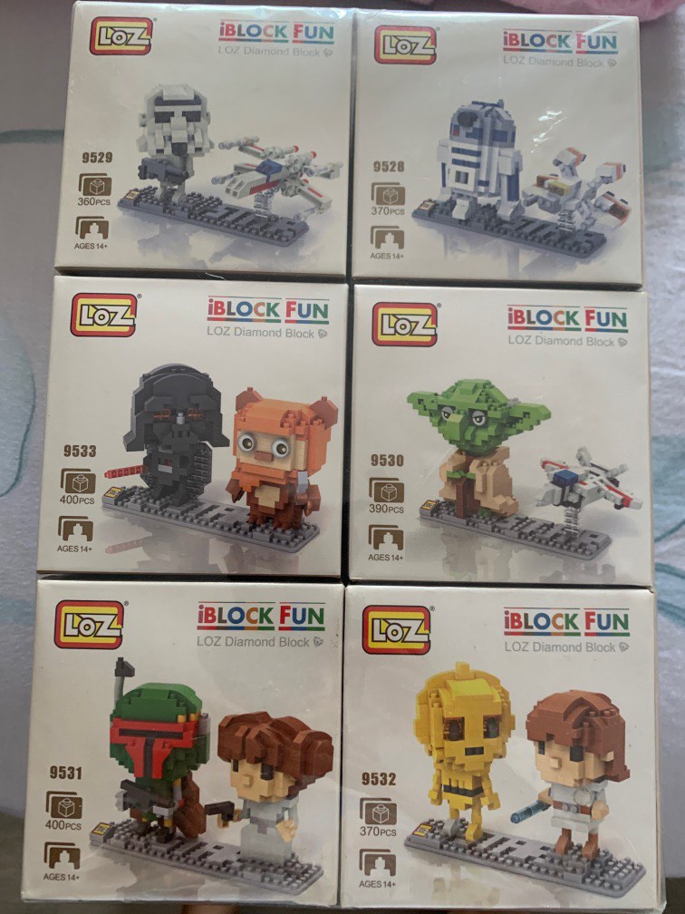 IBlock Fun Star Wars, Hobbies & Toys, Toys & Games on Carousell