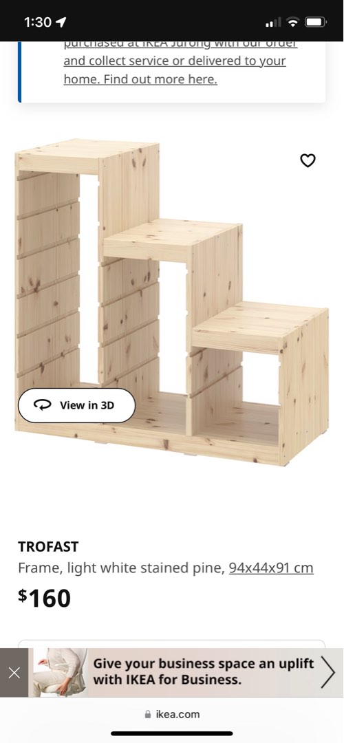 IKEA Trofast shelf, Furniture & Home Living, Furniture, Shelves ...