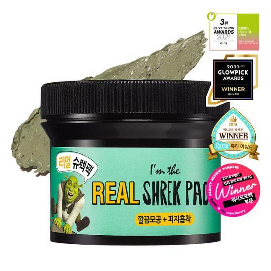 IM THE REAL SHREK CLAY MASK PACK, Beauty & Personal Care, Face, Face ...