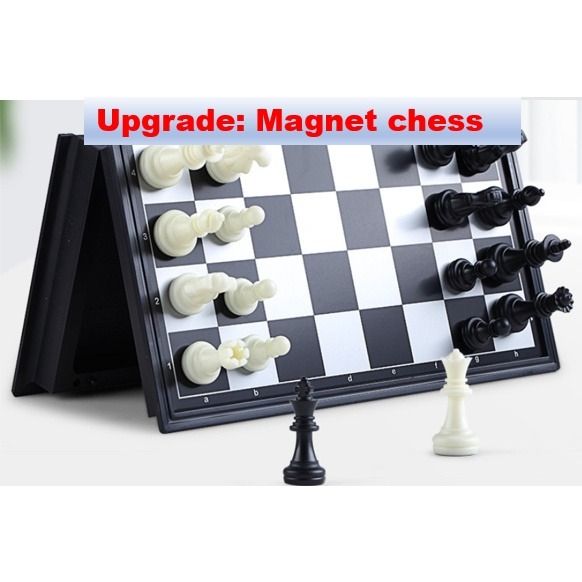 International chess Folding Magnetic Travel Chess Set adults Chess ...