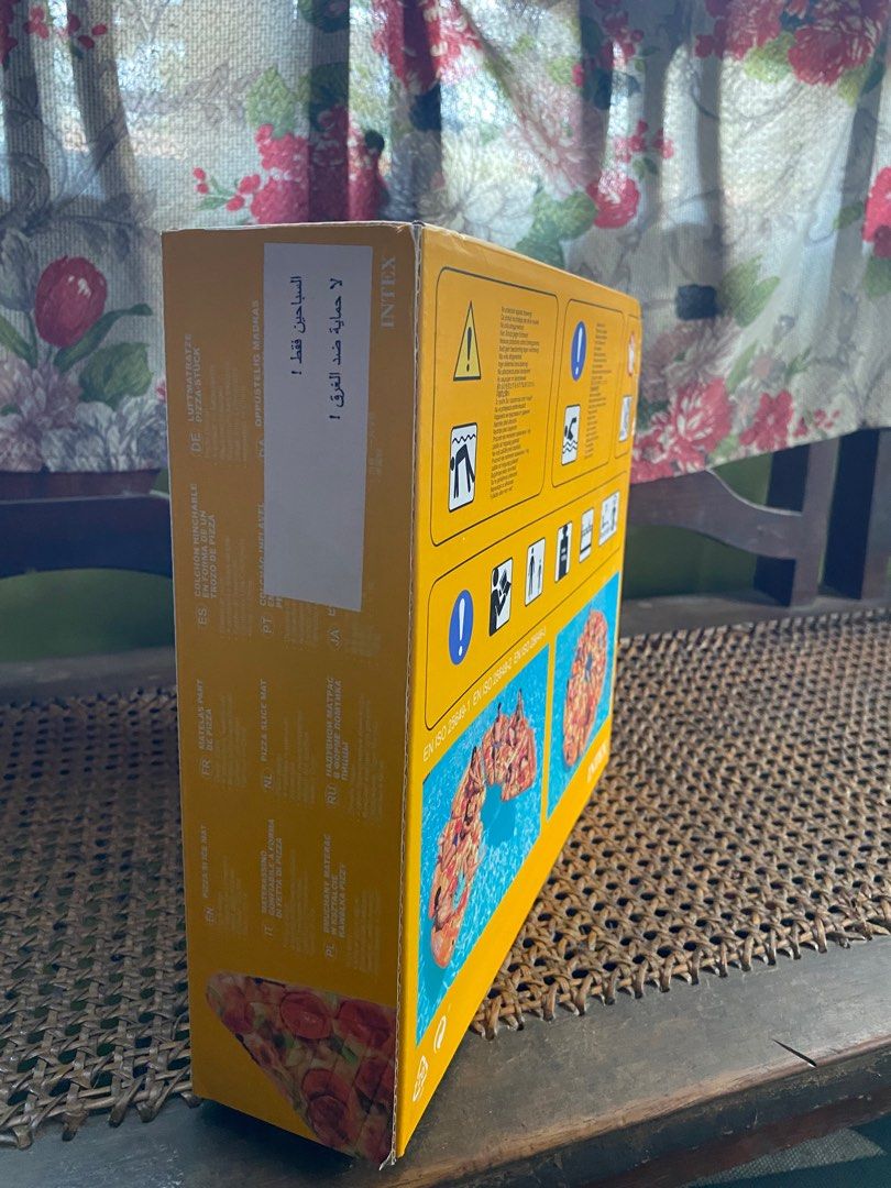 Intex Pizza Slice Inflatable Pool Float for Summer Fun on Carousell