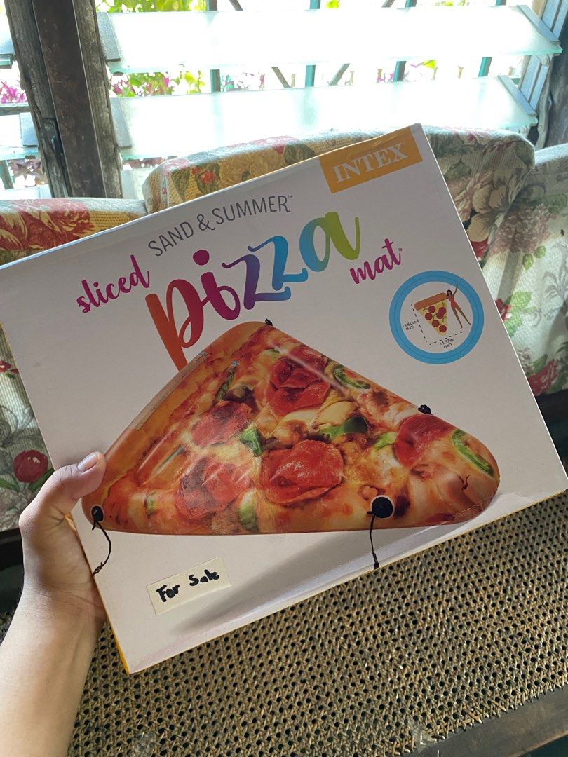 Intex Pizza Slice Inflatable Pool Float for Summer Fun on Carousell