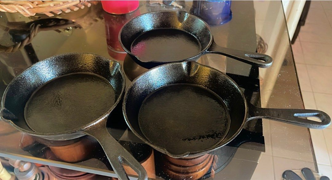 Japanese Cast Iron Skillet Pan 6”, Furniture & Home Living, Kitchenware ...