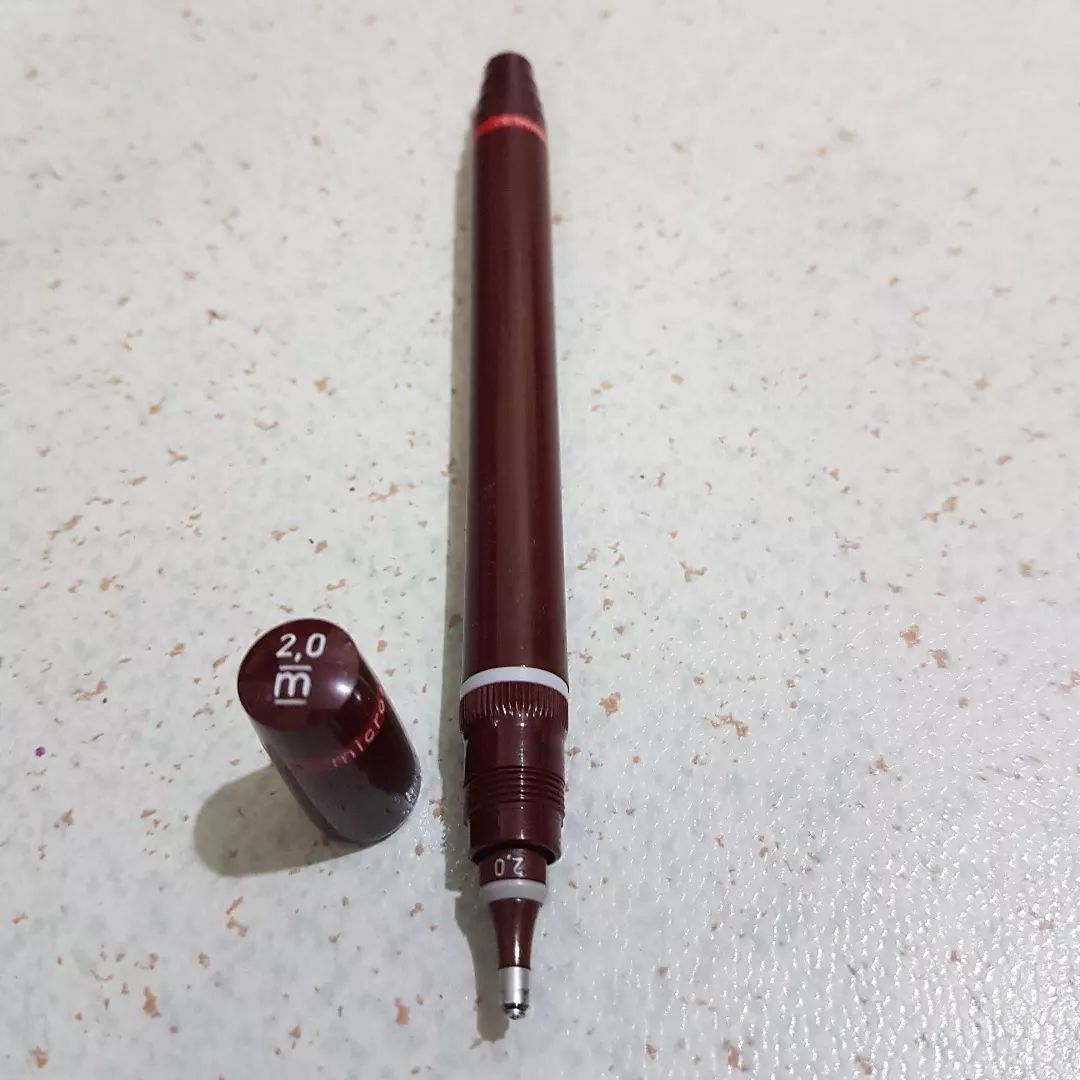 Jarang Rotring Micronorm 2.0 rapido pulpen gambar teknik item 2, Buku ...