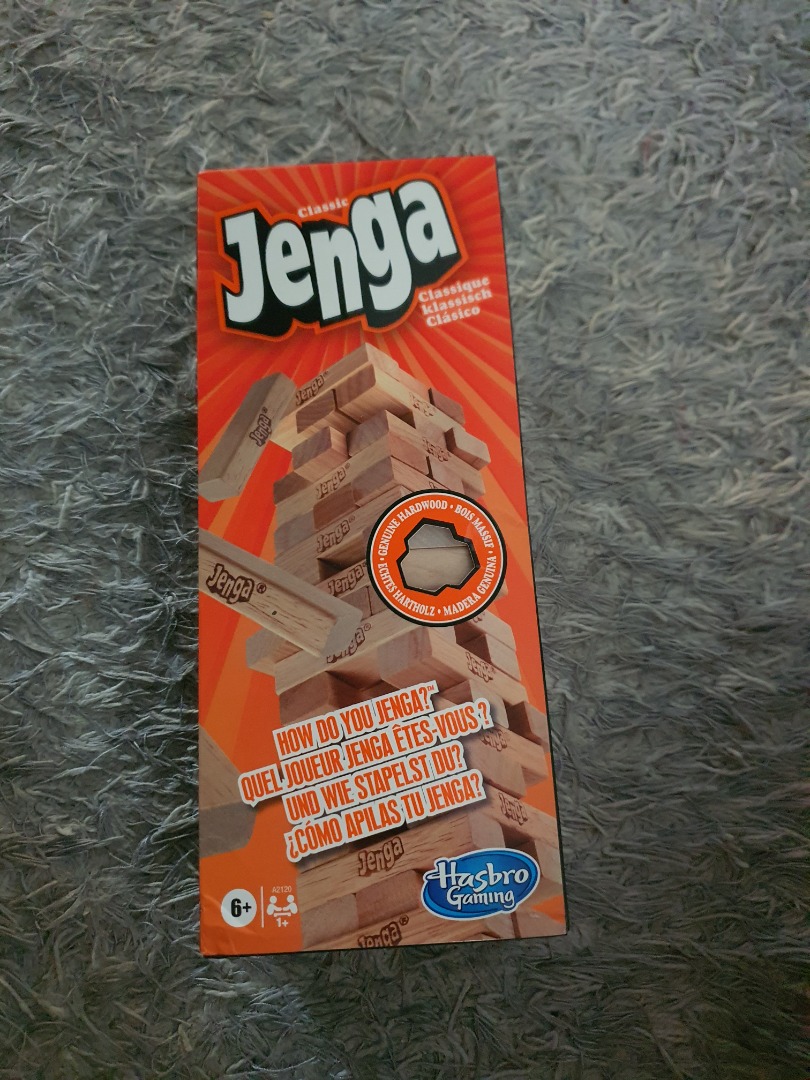 Jenga Brand NEW Priced to SELL, Hobbies & Toys, Toys & Games on Carousell