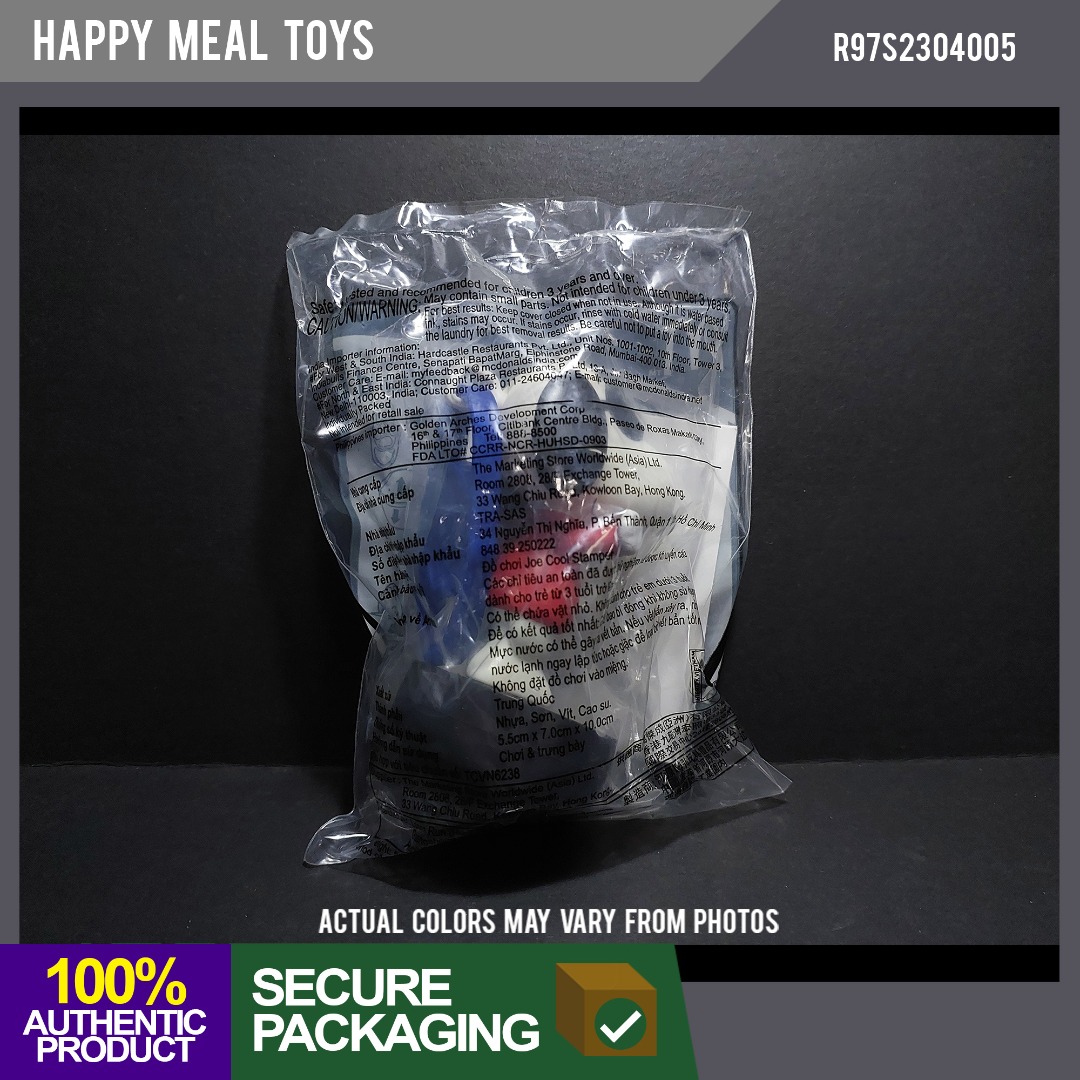 Joe Cool Stamper (Snoopy's World) [McDonald's PH Happy Meal 2018] - New ...