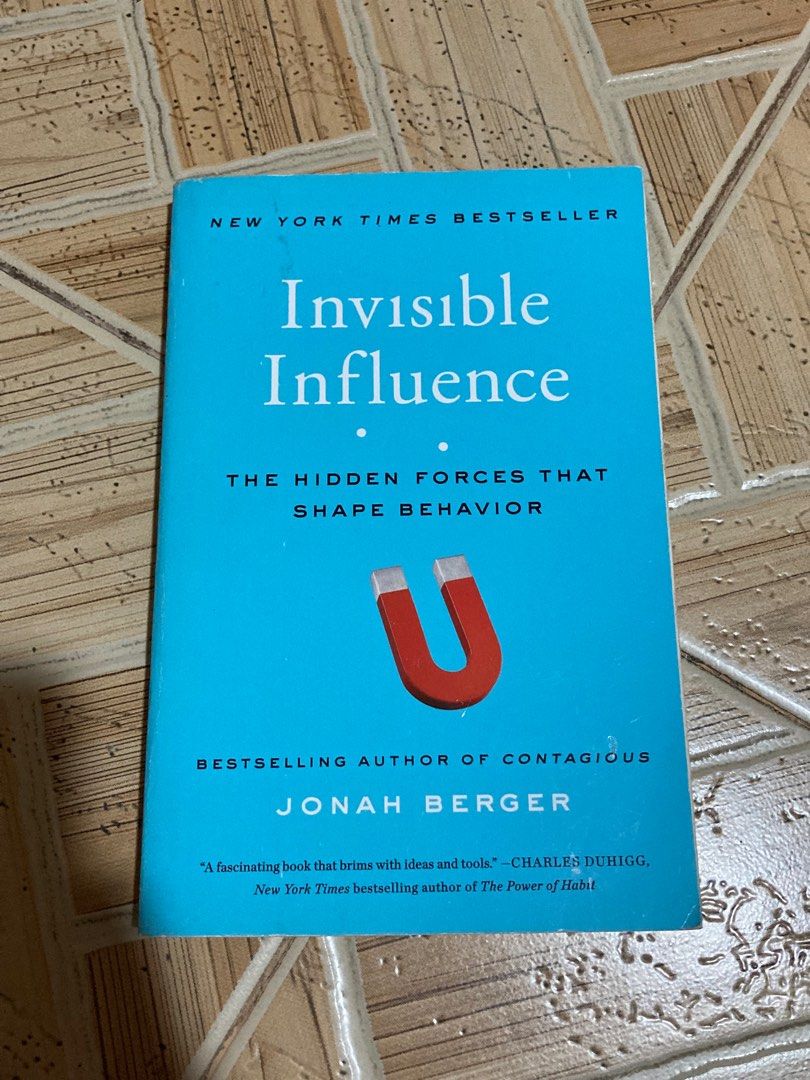 Invisible Influence - Jonah Berger on Carousell