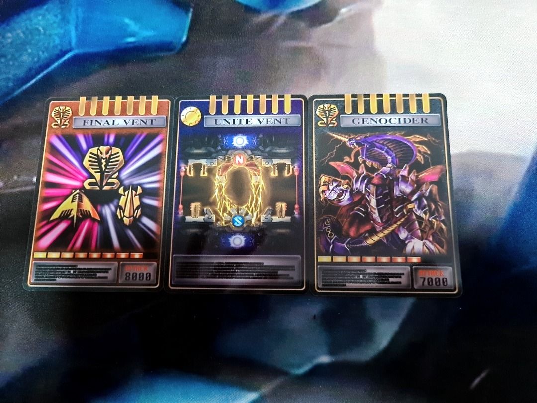 Kamen Rider Ryuki - Complete Selection Ouja/Gai/Raia Advent Deck Set ...