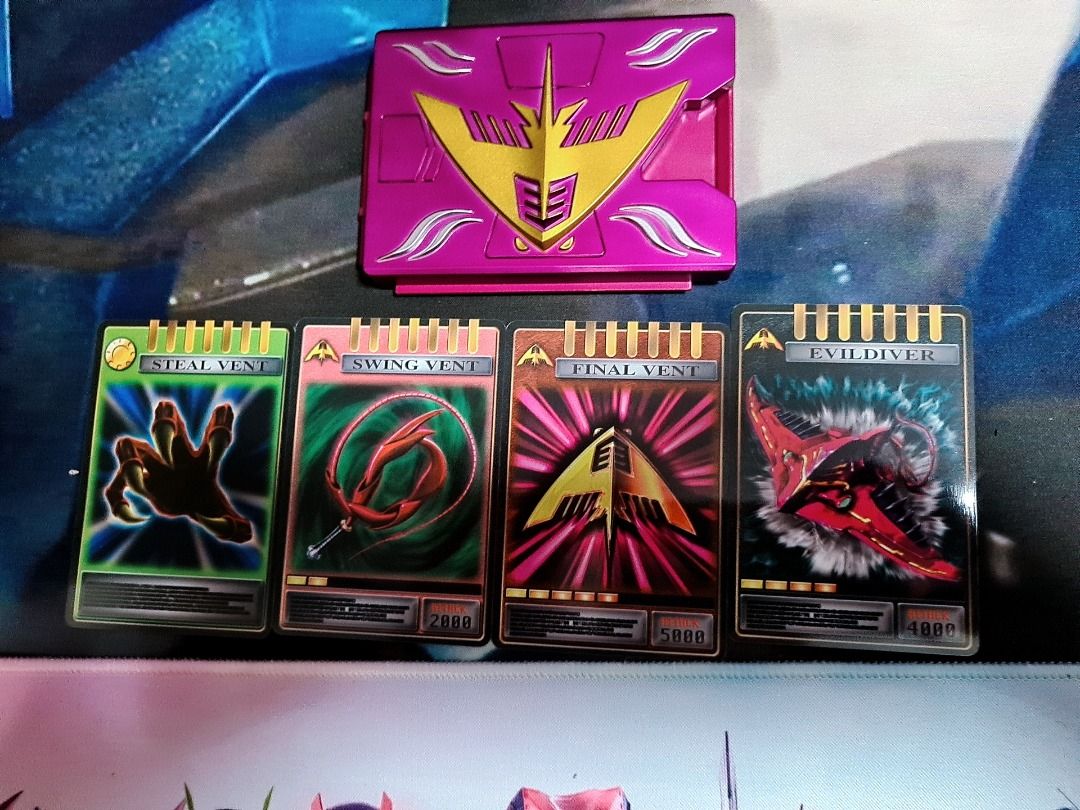 Kamen Rider Ryuki - Complete Selection Ouja/Gai/Raia Advent Deck Set ...