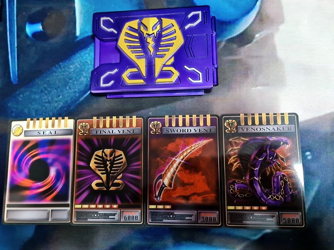 Kamen Rider Ryuki - Complete Selection Ouja/Gai/Raia Advent Deck Set ...