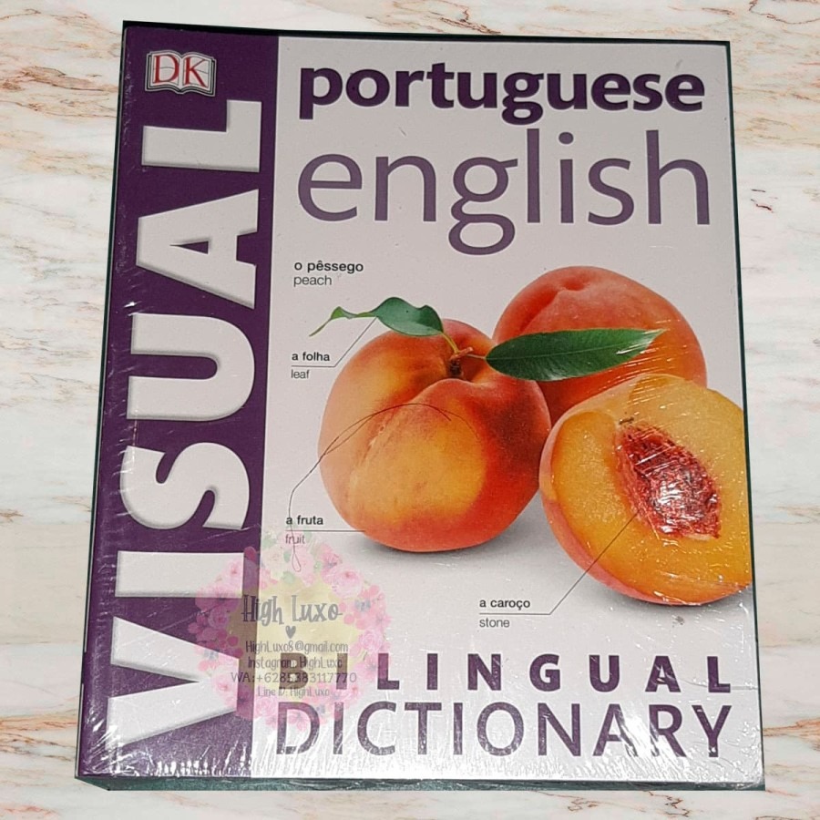 Kamus Portugis Inggris Bergambar Portuguese English Bilingual Visual ...