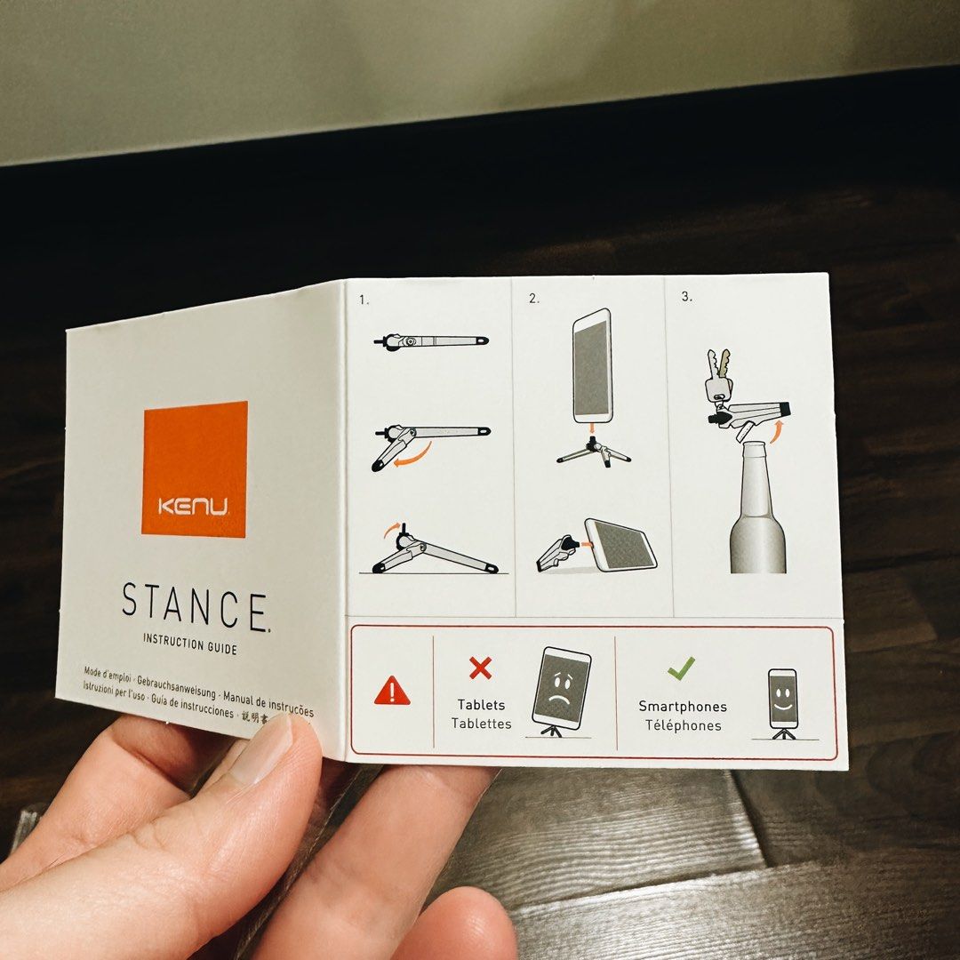 Kenu Phone Tripod (USB-C), Mobile Phones & Gadgets, Mobile & Gadget ...