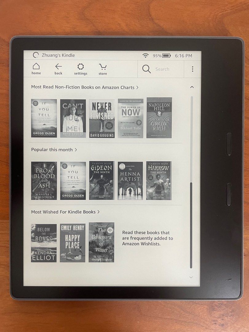 Kindle Oasis 9th Gen, Mobile Phones & Gadgets, E-Readers on Carousell