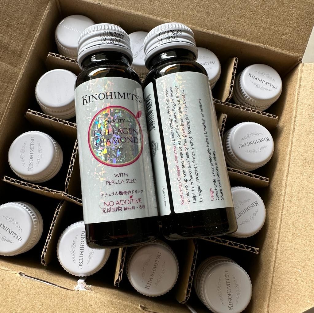 Kinohimitsu Collagen Diamond 16 bottles, Health & Nutrition, Health ...