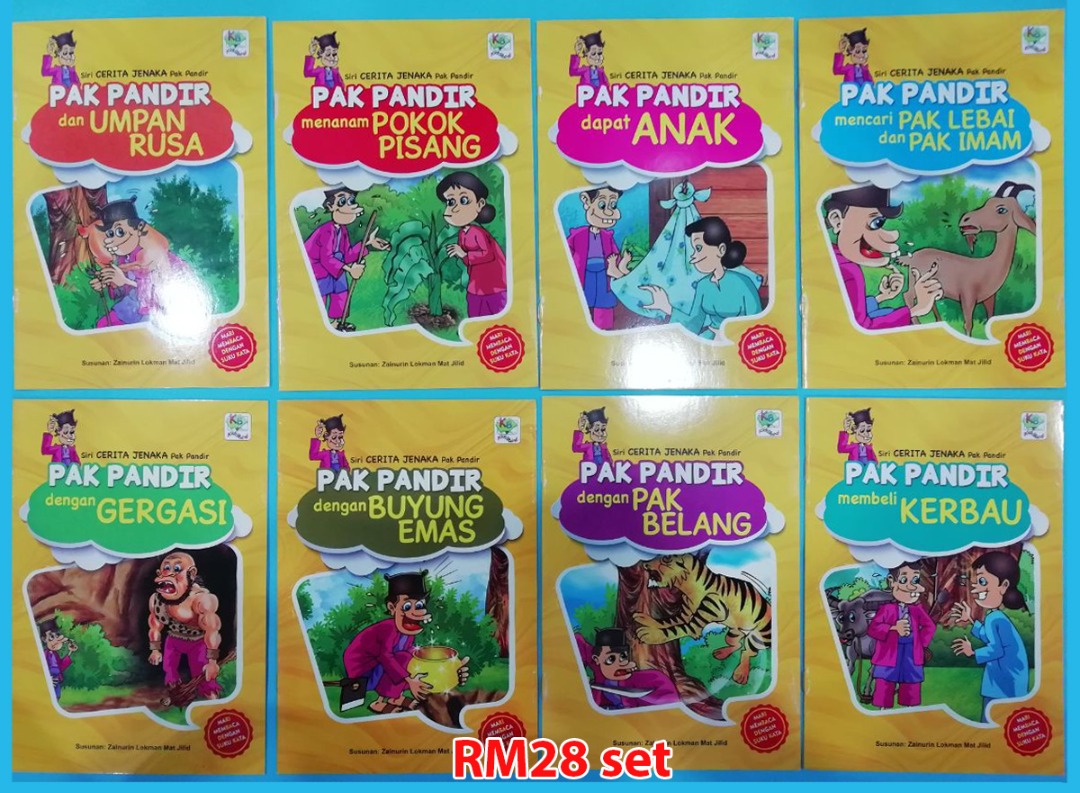 KISAH PAK PANDIR SET, Hobbies & Toys, Books & Magazines, Children's ...