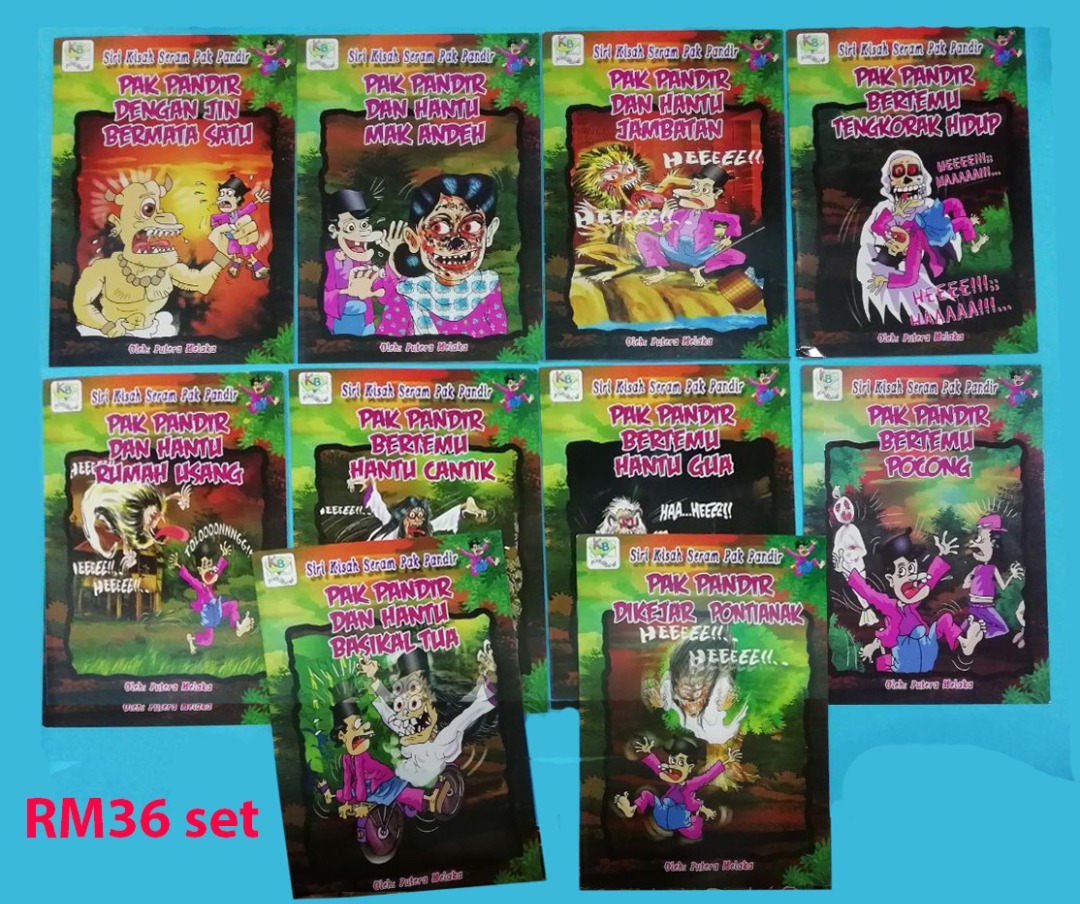 KISAH PAK PANDIR SET SERAM, Hobbies & Toys, Books & Magazines, Children ...