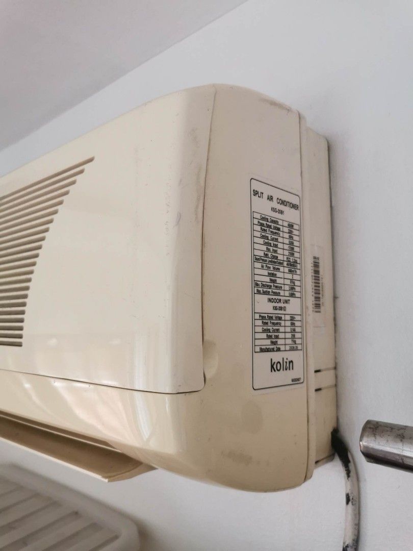 Kolin 2.0 hp split type (non inverter), TV & Home Appliances, Air ...