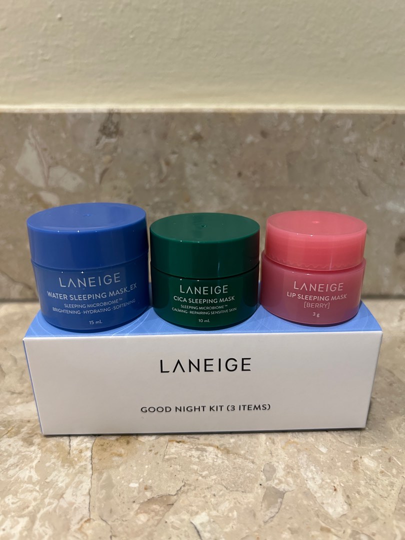 Laneige Good Night Kit (3 items), Beauty & Personal Care, Face, Face ...