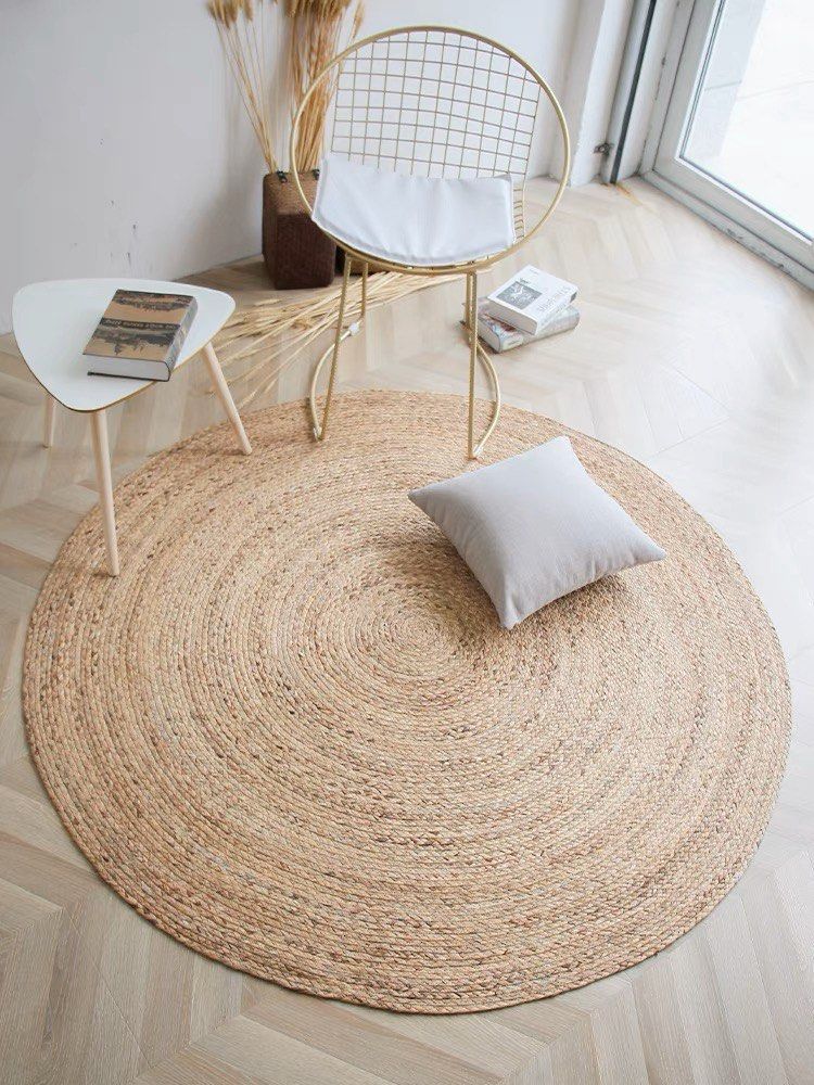 LBN: 180cm Bali Style Floor Carpet Mat / Straw Rattan Mat / Rug ...