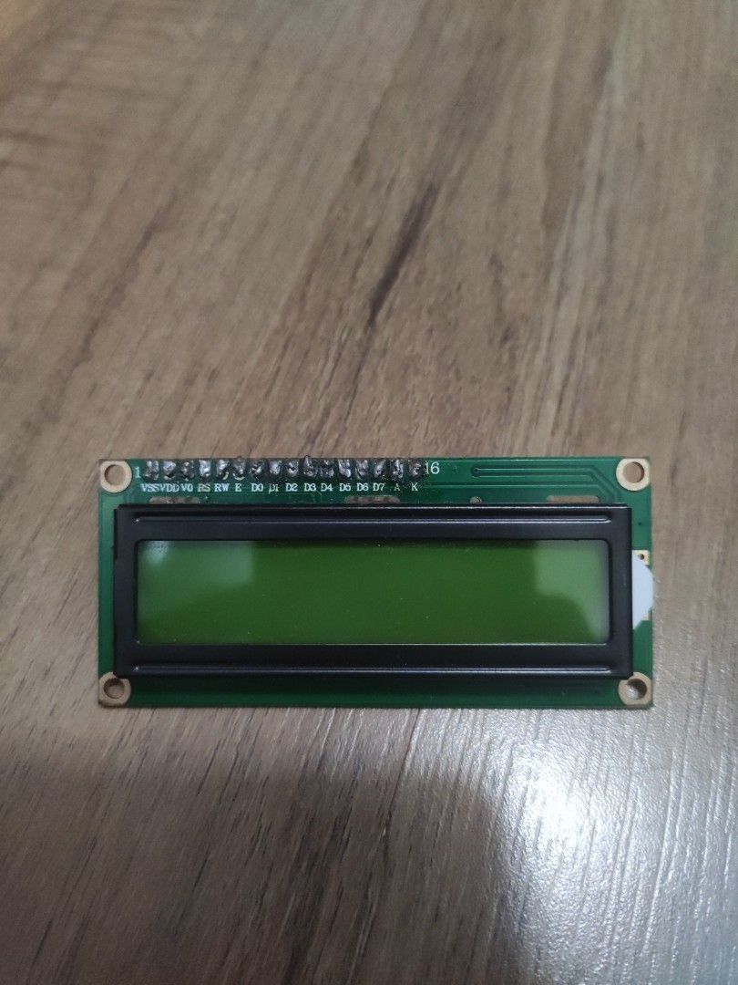 LCD with Pre-Soldered Header Pin - Green, Computers & Tech, Parts ...