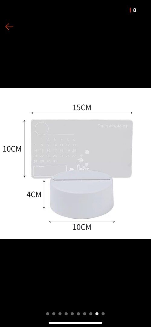 Led calendar planner, Furniture & Home Living, Lighting & Fans ...
