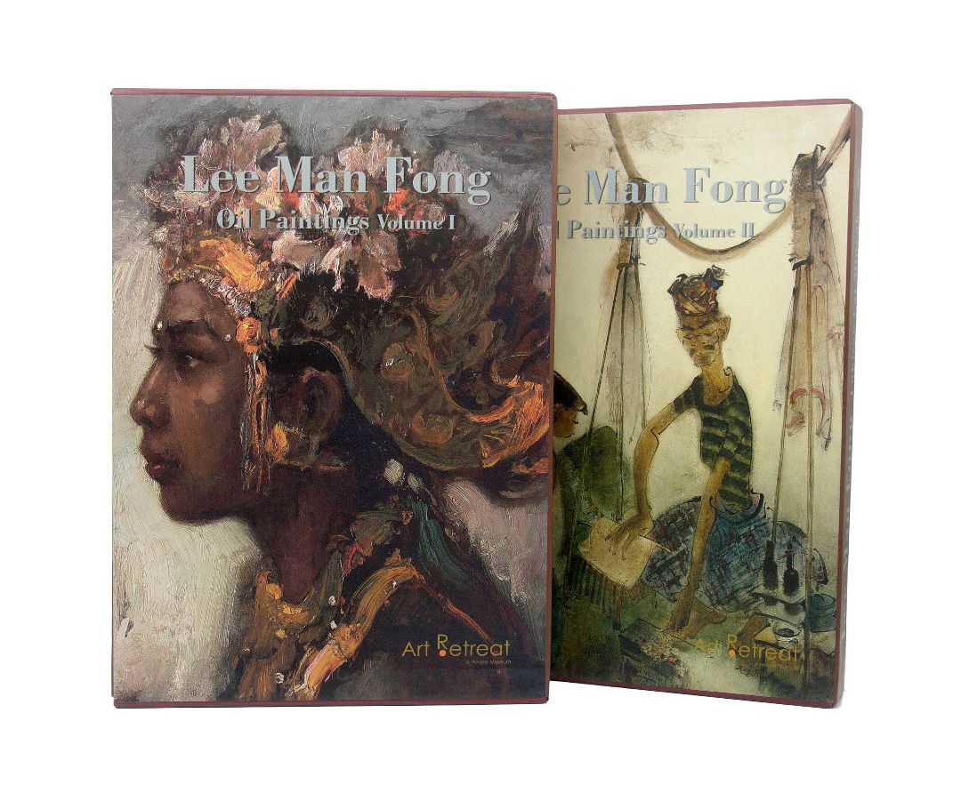 Lee Man Fong Oil Paintings Volume I & II Art Catalogue, Hobbies & Toys ...