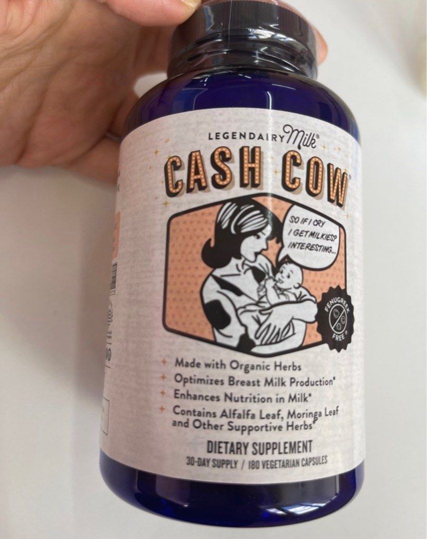 Legendairy Milk cash cow 180 caps, Babies & Kids, Nursing & Feeding ...