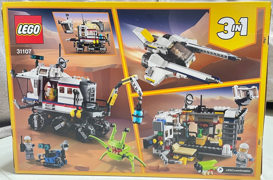 Lego Creator 3in1 Space Rover Explorer , Hobbies & Toys, Toys & Games ...