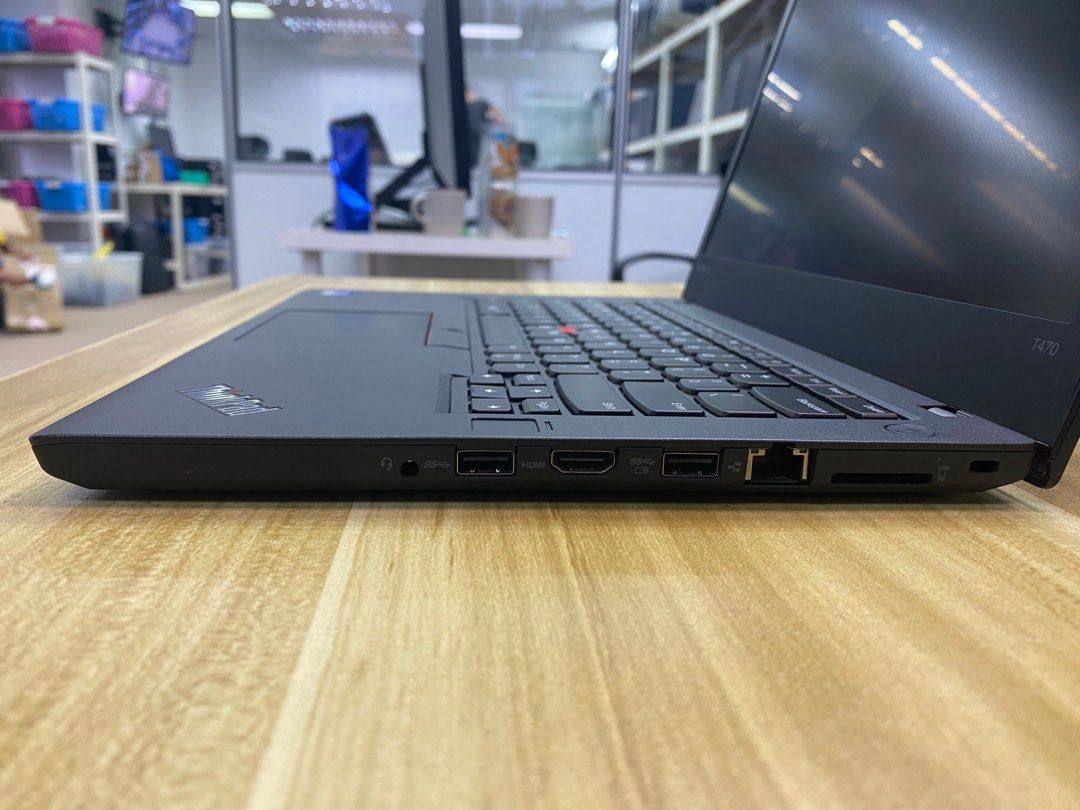 Lenovo Thinkpad T470 i5 6th Gen Laptop 8GB RAM 256GB SSD 14 Inch Screen ...
