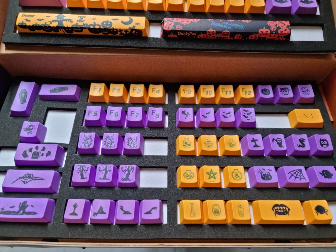 Limited Edition 2020 Halloween Edition Ducky PBT Keycap, Computers & Tech, Parts & Accessories ...