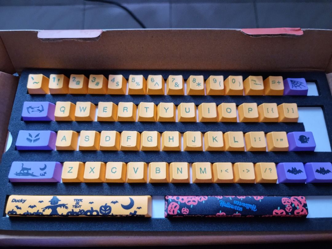 Limited Edition 2020 Halloween Edition Ducky PBT Keycap, Computers & Tech, Parts & Accessories ...
