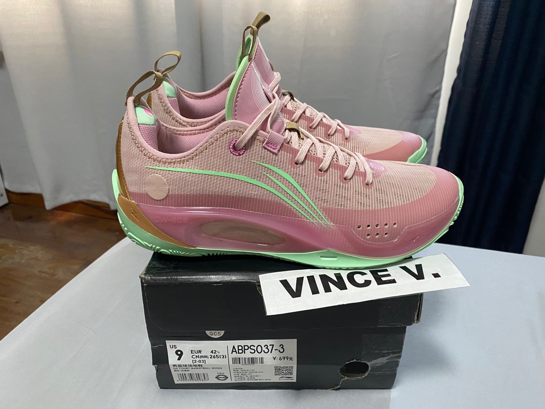 LiNing Way of Wade 808 2 Honey Peach 9US on Carousell