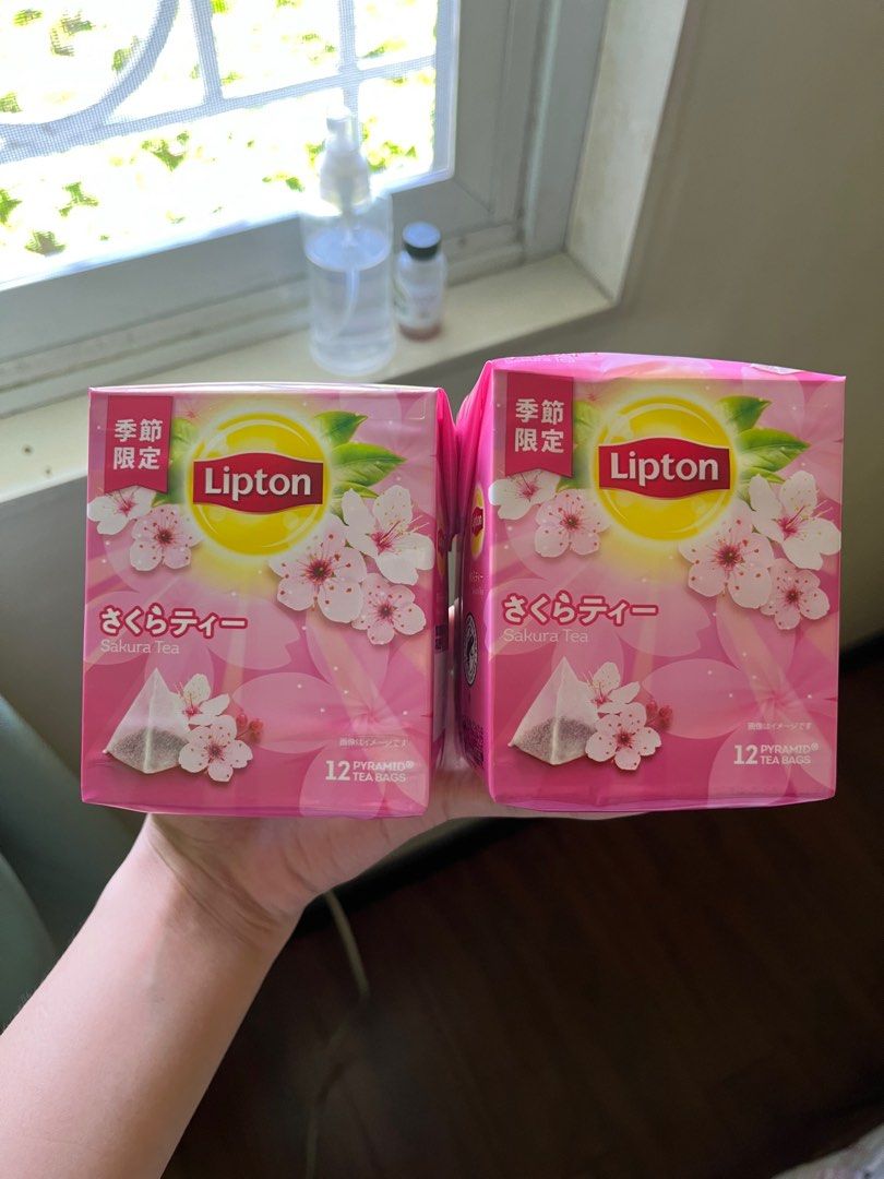 Lipton Sakura tea Lipton cherry blossom tea on Carousell