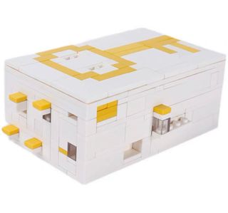 Rainbow Building blocks puzzle decryption Box (Black or White), Hobbies ...